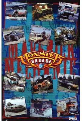 Amazon.com: Monster Garage - Collage Poster Discovery Channel Rare ...