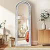 Amazon.com: ABSWHLM 65"x22" Arched Full Length Mirror with Stand Solid ...