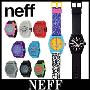Amazon.co.jp: NEFF/ネフ DAILY WATCH 時計 ウォッチ 防水 スノーボード