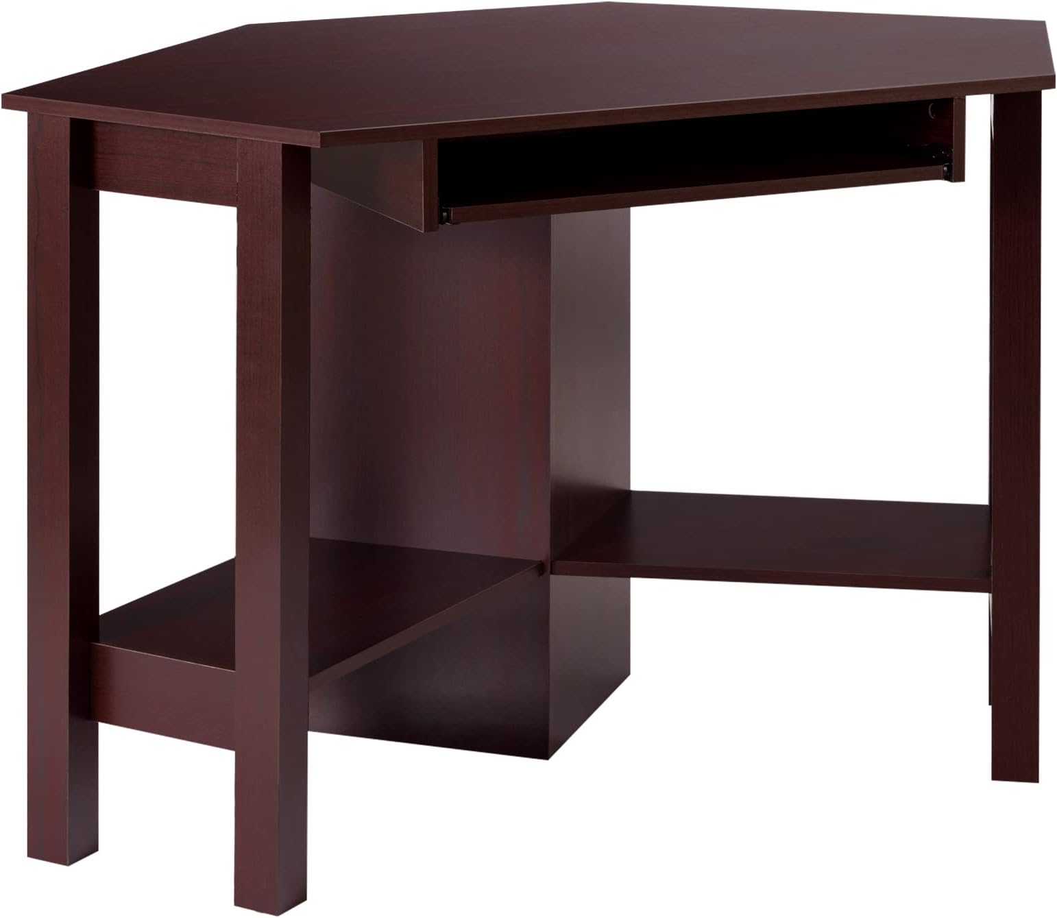 Amazon.com: IFANNY Corner Computer Desk, Triangle Corner Desk with ...