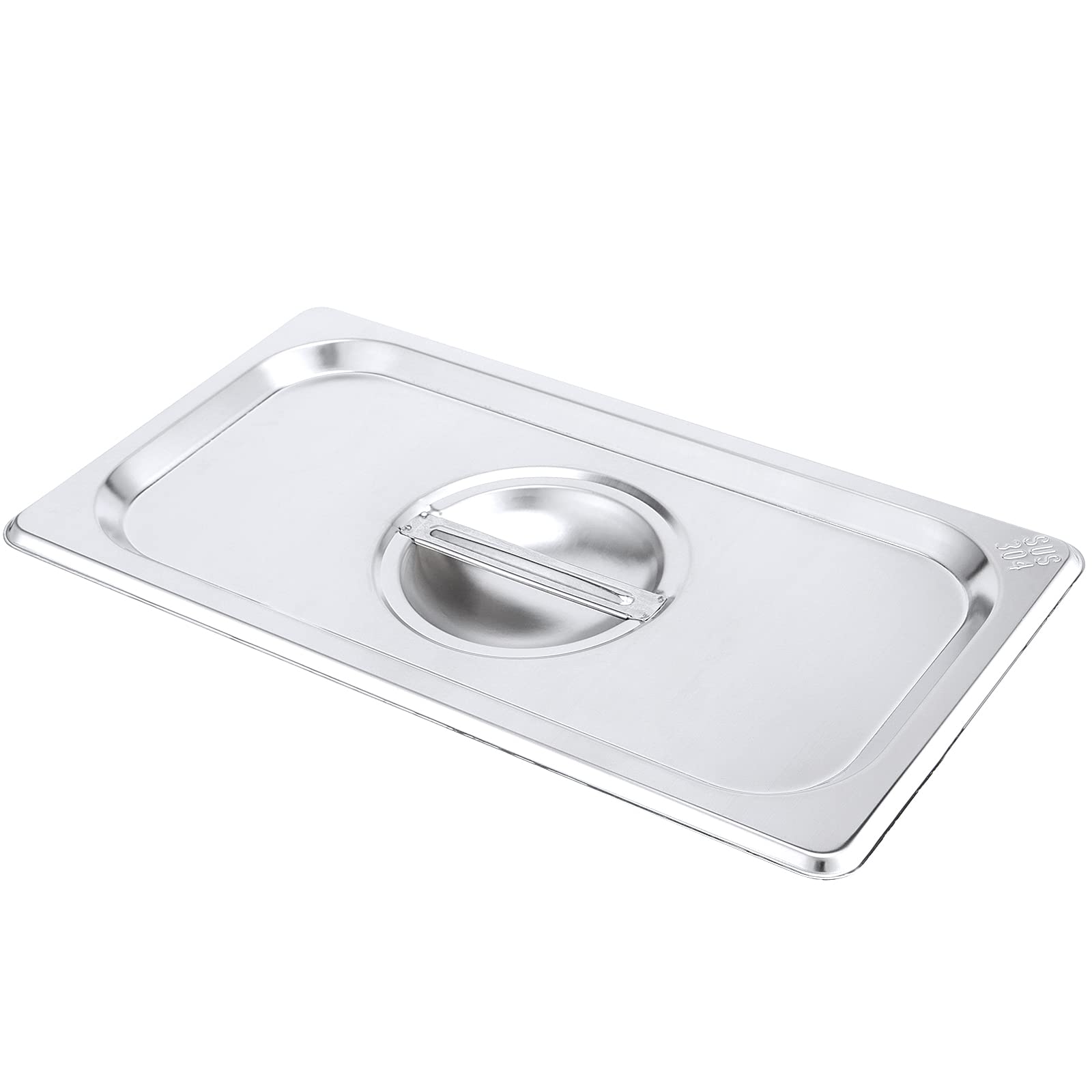Hotel Pan PINGEUI 8 Pack 1/3 Size Stainless Steel Steam Table Lids ...