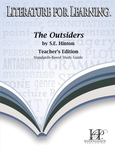 Literature for Learning The Outsiders Study Guide Teacher's Edition ...
