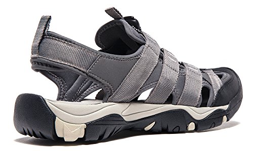 ATIKA Men's Outdoor Hiking Sandals, Closed Toe Athletic Sport Sandals ...