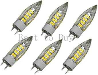 Best to Buy (6-PACK)T4 G4 Looped Pin Base LED Halogen Replacement Bulb ...