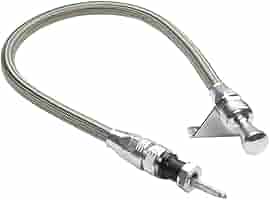 36" ANCHOR-TIGHT LOCKING FIREWALL MOUNT TRANS DIPSTICK FOR 4L80E