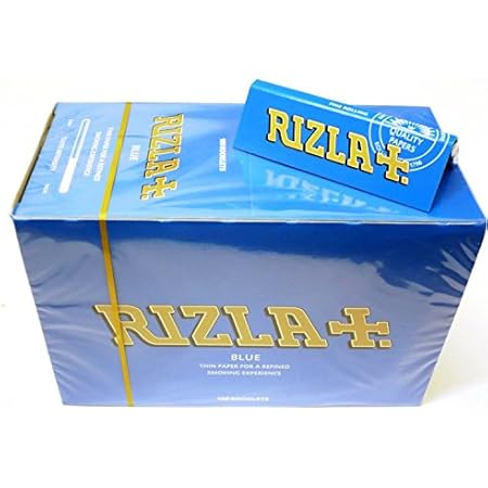 Amazon.com: Rizla Regular RED Rolling Paper - Full Box of 100 BOOKLETS ...