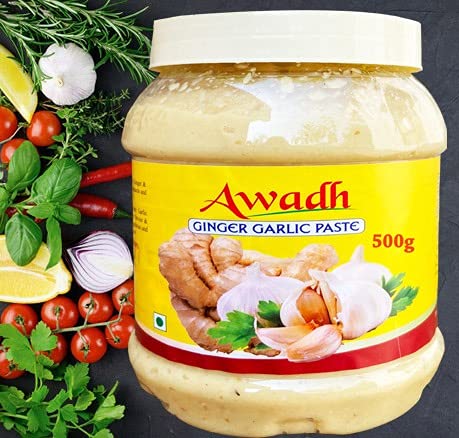 Awadh- Ginger & Garlic Paste, Adrak Lesan Paste, Adrak lesun Pest,Allam ...