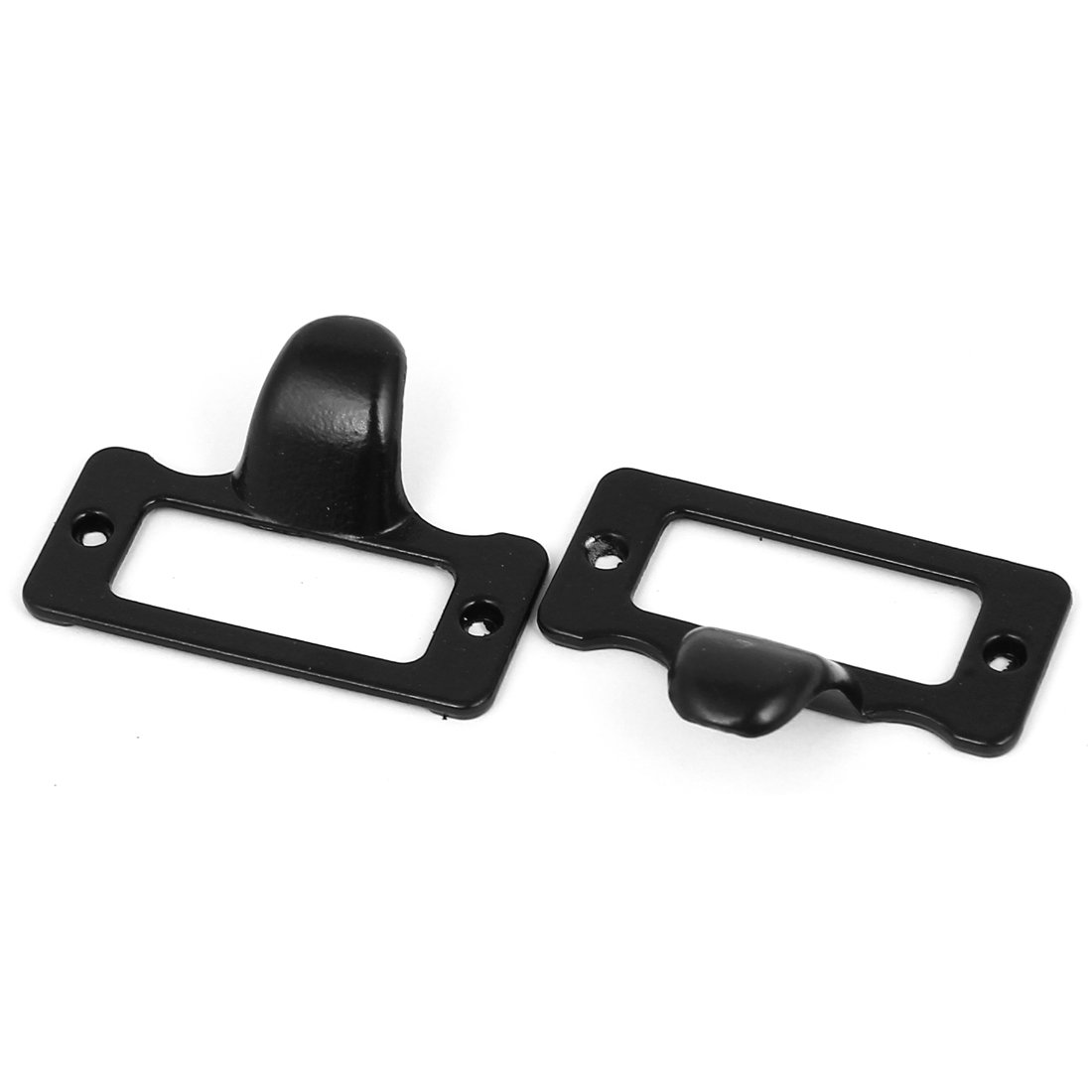 uxcell Label Holder Pull Handles, Vintage Label Frame Drawer Knobs for ...