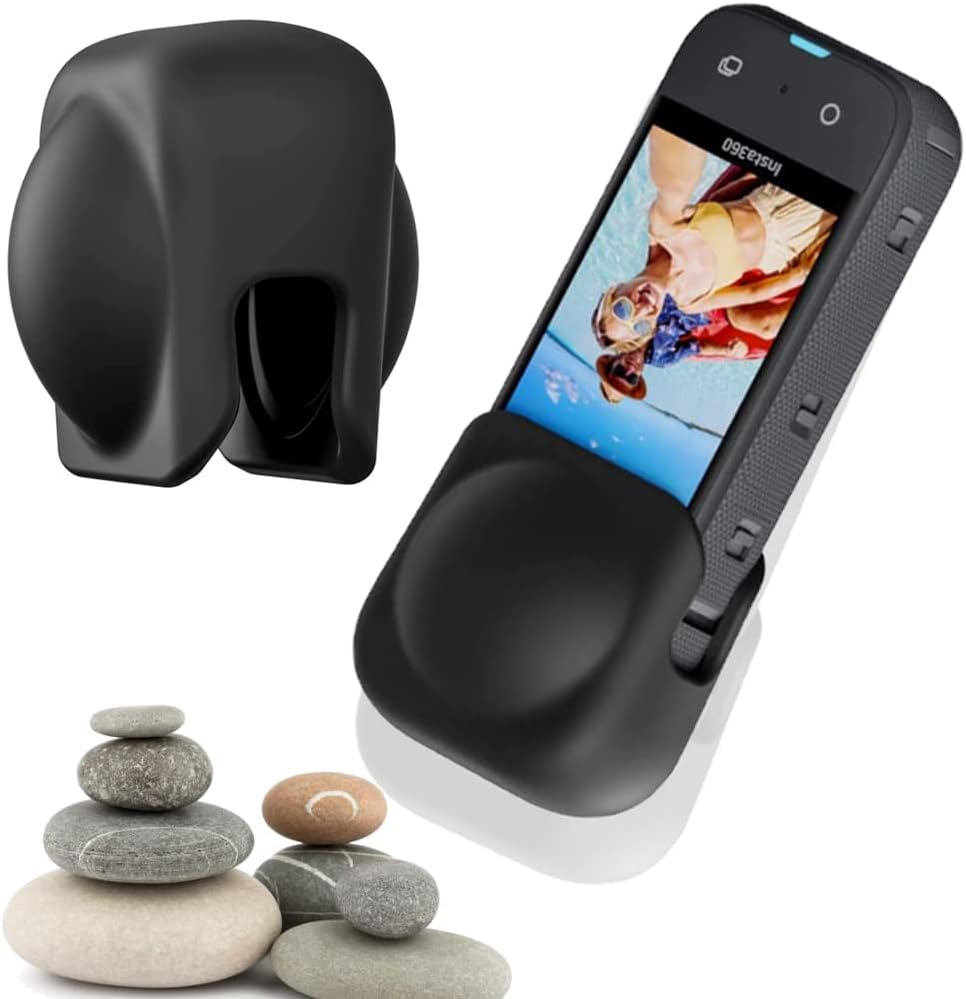 Amazon | KYK SHOW insta360 X3 用 レンズ保護カバー X3 レンズキャップ シリコン製 耐衝撃性 防水防塵（ブラック） | レンズキャップ 通販