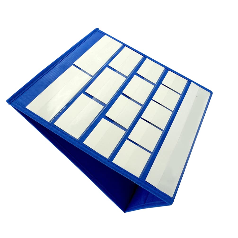 Buy Operitacx Dry Erase Table Chart Desktop Pocket Chart Self- Standing ...