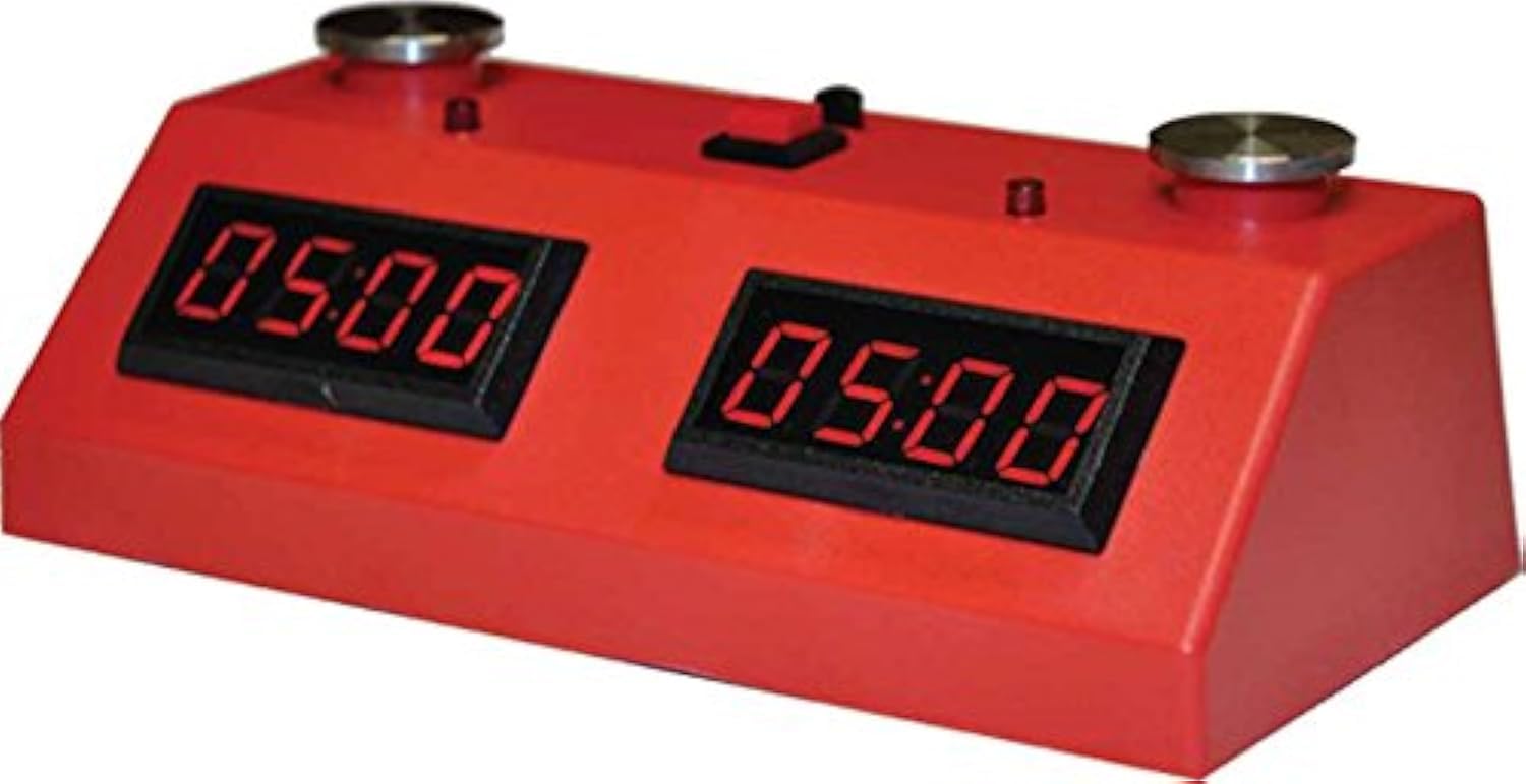 Amazon.com: Zmart Fun II Digital Chess Clock with Colored Case - RED ...