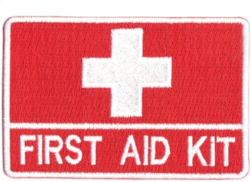 Amazon.com: Cute-Patch First Aid Circle Woven Iron On Patch Military ...