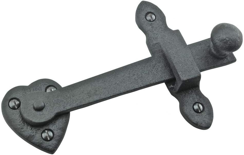 Amazon.com: Renovators Supply Black Cast Iron Norfolk Door Latch ...
