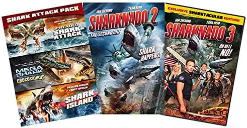 Ultimate Shark Movie Action & Horror 5-Movie DVD Collection: Sharknado ...