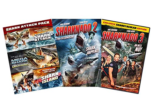 Amazon.com: Ultimate Shark Movie Action & Horror 5-Movie DVD Collection ...