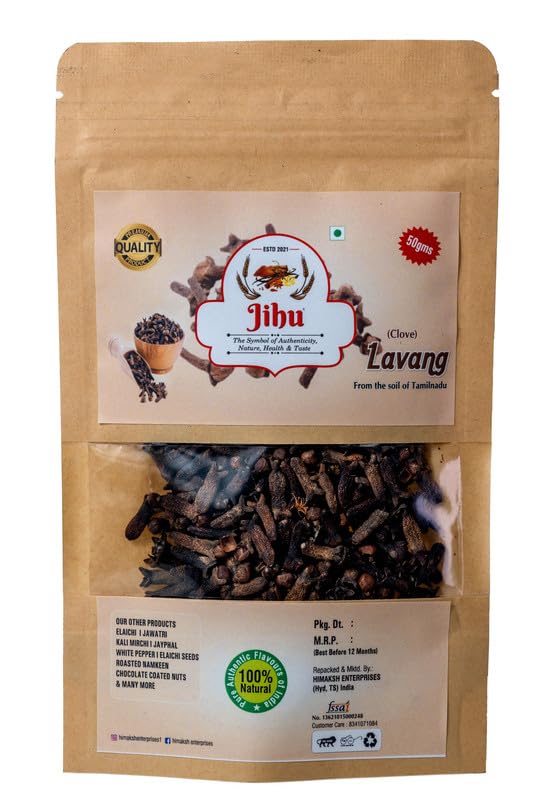 Jihu Whole Lavang/Clove 100% Organic Clove Whole, 50g | Sabut Laung ...
