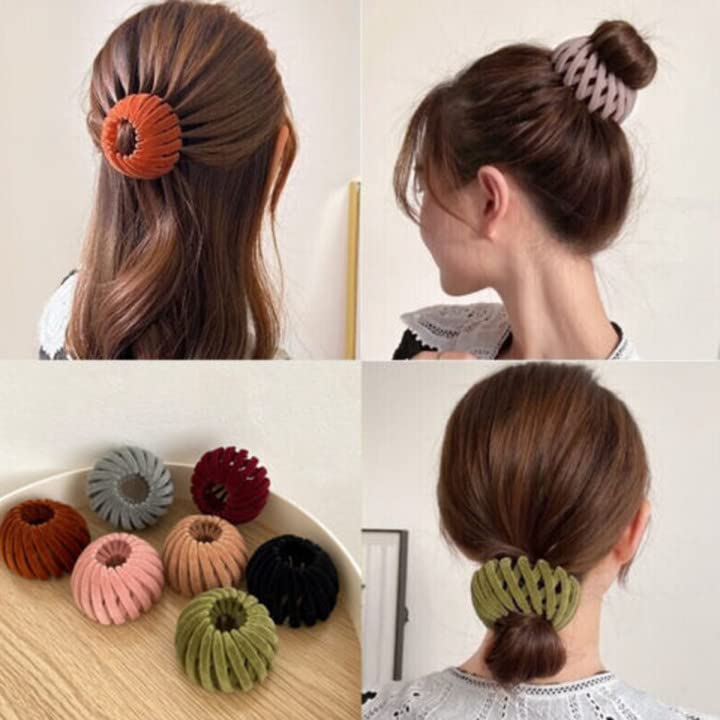 Zabernim Birds Nest – Pinza mágica para el cabello pinza de pelo ...