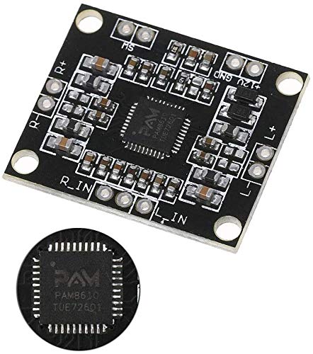 Super Debug PAM8610 Digital Stereo Class-D Amplifier Board 2x15W Output ...