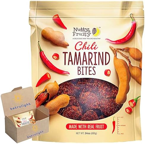 Amazon.com: Tamarind Candy, Chili Tamarind Bites or Dried Fruit Snacks ...
