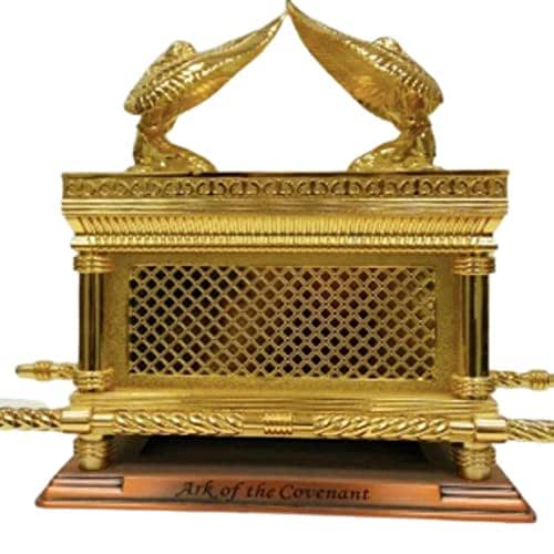Amazon.com: Gold Plated Copper JUMBO XXL Ark Of The Covenant Jewish ...