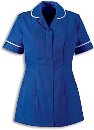 Alexandra Workwear HP298 Womens Healthcare Tunic Royal Blue 18 : Amazon ...