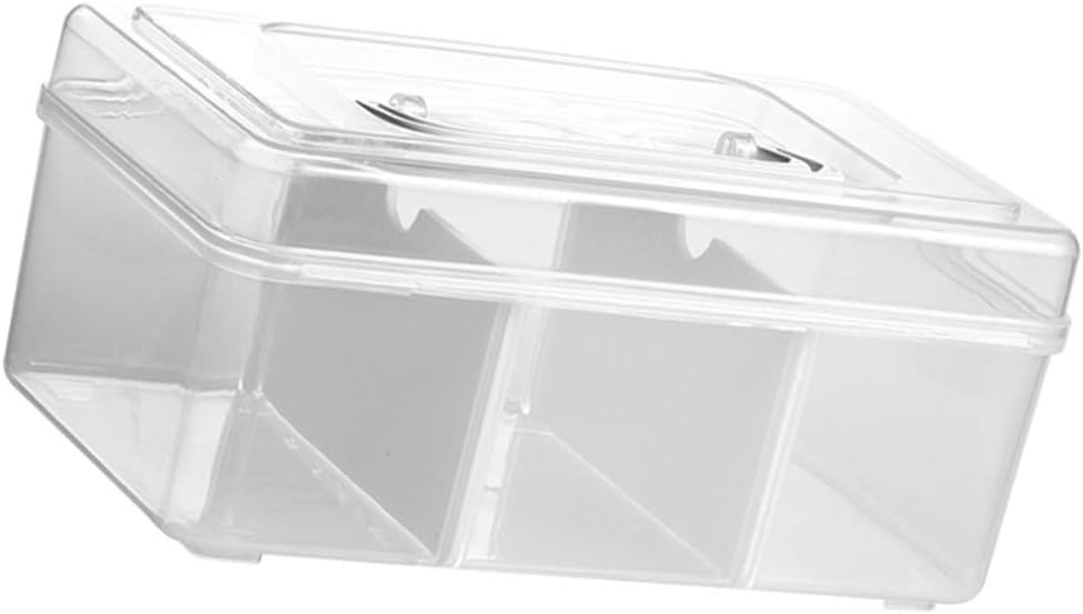 Amazon.com: Hemoton Plastic First Aid Storage Box Empty Family Medicine ...