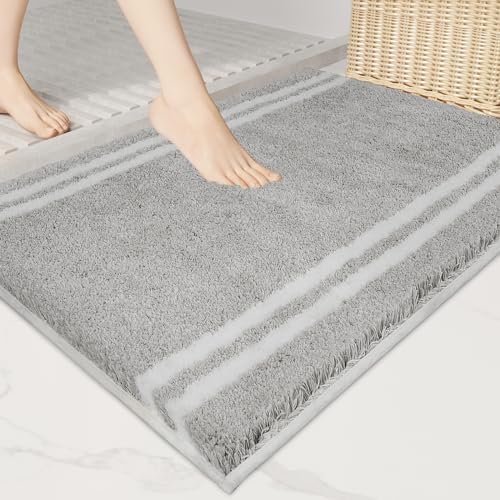 Amazon.com: PURRUGS Non-Slip Bathroom Rug 20" x 30" - Super Absorbent ...