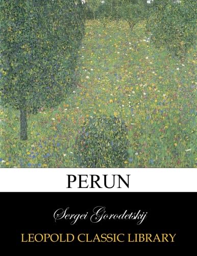 Amazon.com: Perun (Russian Edition): Gorodetskij, Sergei: Books