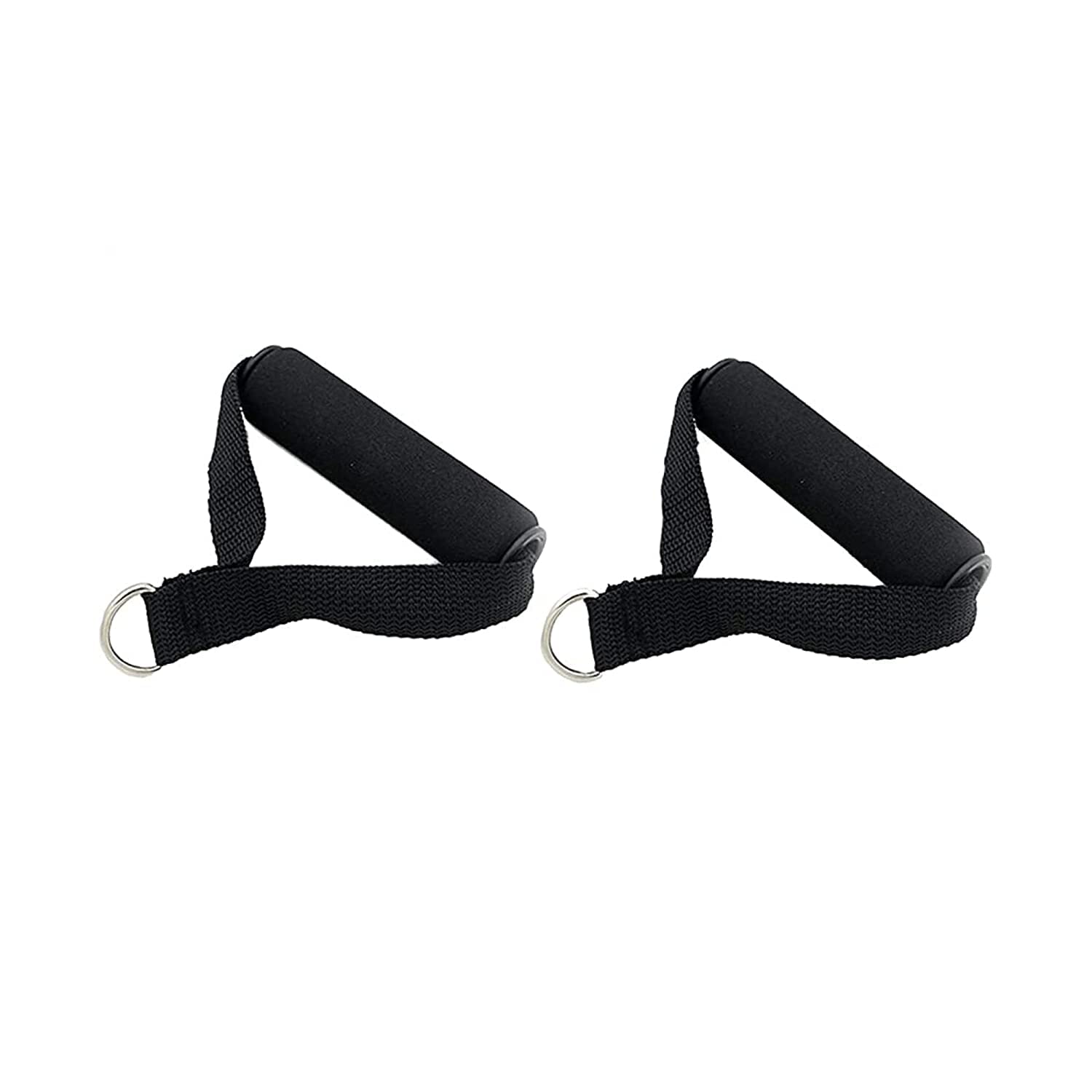Joyfit Gym Handles-Heavy Duty, Foam Coated- for Fitness Workouts with ...