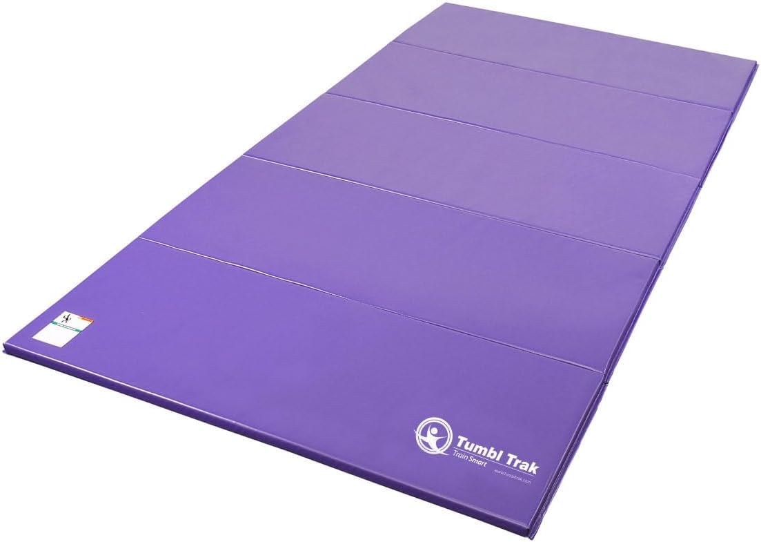 Snapklik.com : Tumbl Trak Folding Tumbling Panel Mat For Gymnastics
