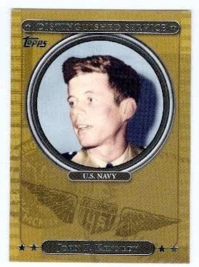 John F Kennedy trading card (President of the United States) 2007 Topps ...