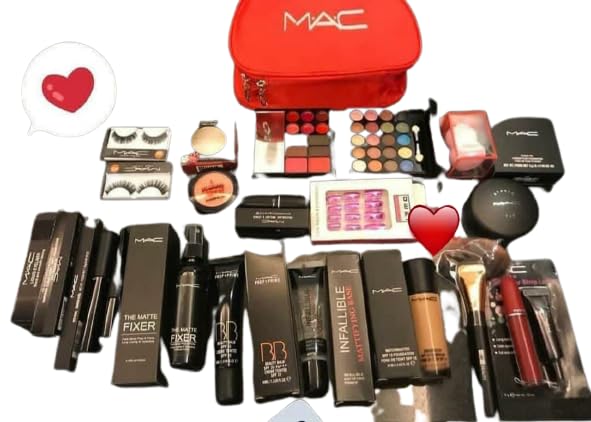 Makeup Kit for Women Full Kit, 19 pcs Multi-Purpose Makeup Kit All-in ...