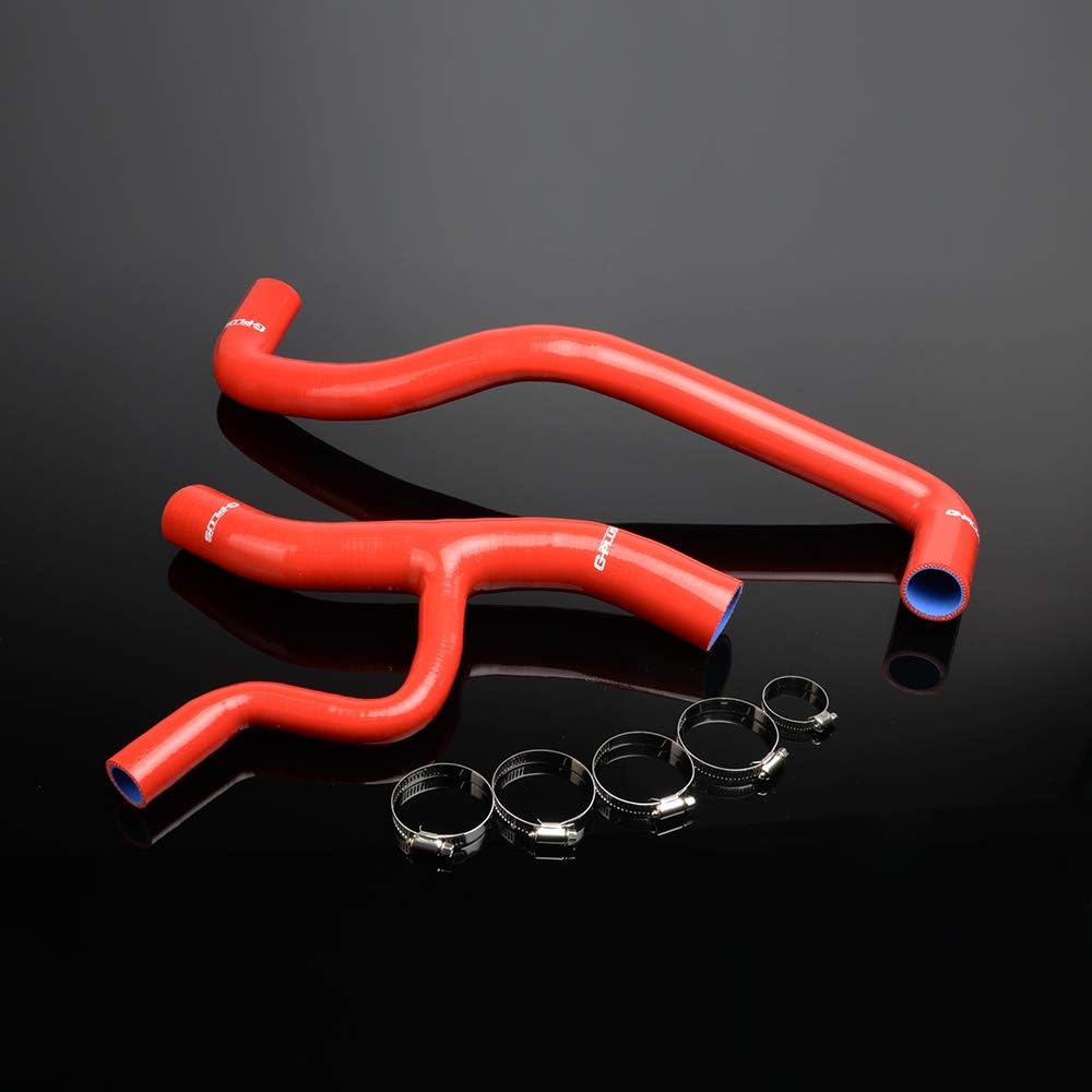 Amazon.com: PIT66 Silicone Coolant Radiator Hose Kit, Compatible with ...