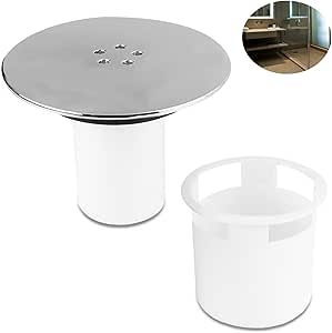 Shower Waste Trap Cover - 115mm Shower Drain Cover, Shower Plughole Cover Round Drain Cover ...