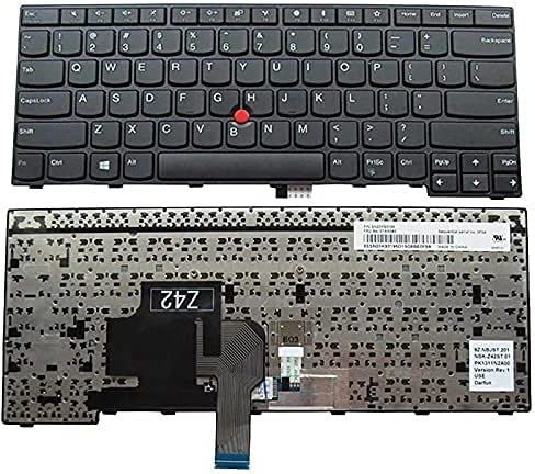 TravisLappy Laptop Keyboard for Lenovo Thinkpad E470 E470C E475 01AX000 ...