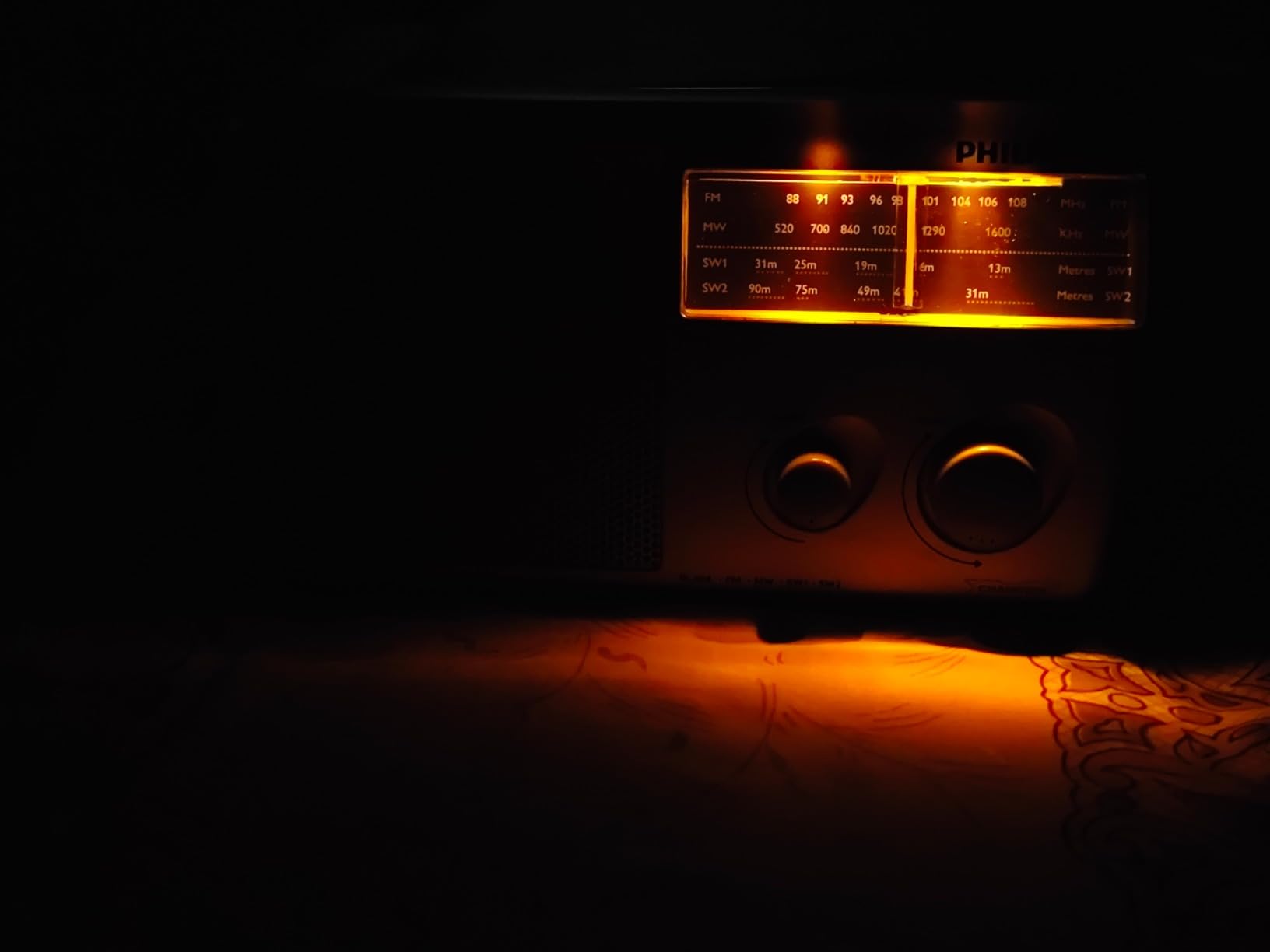 Philips Portable Radio RL384/94 with MW, SW & FM Band, 500mW RMS Sound ...