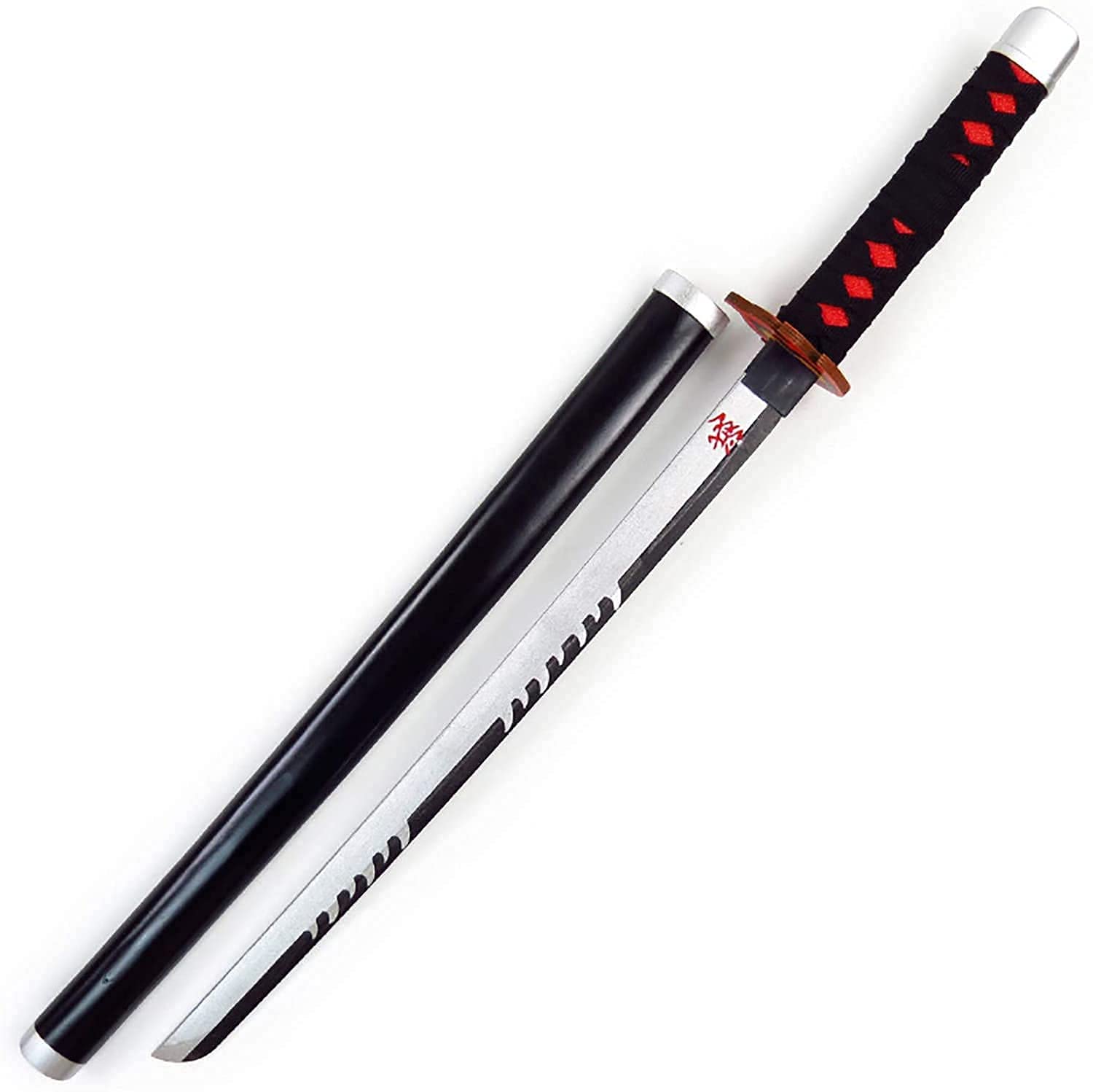 Absm L Demon Slayer Cosplay Wooden Sword Props Nichirin Sword ...