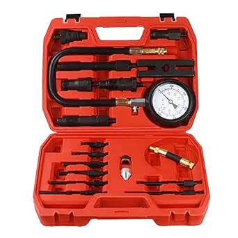 Amazon.com: 18Pcs Engine Diesel Compression Tester Kit and .305.32 ...