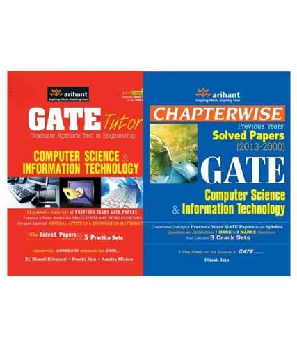 Buy GATE Computer Science Guide & Solved Paper (Set of 2 Books) Book ...
