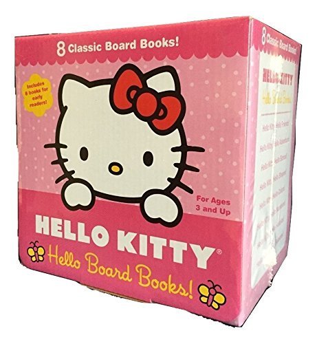 Amazon.com: Hello Kitty 8 Classic Board Books [Hello Kitty, Hello ...