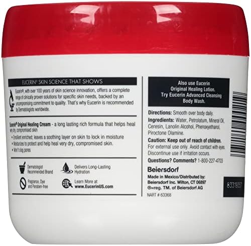 Amazon.com : Eucerin Original Moisturizing Creme 16 OZ : Beauty ...