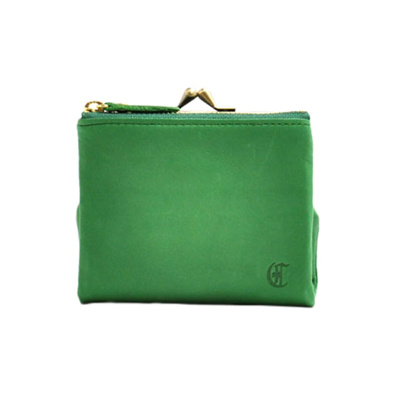 Amazon | [クレドラン] VIF DROP PURSE WALLET 二つ折り財布 CL-3638 GREEN | 財布