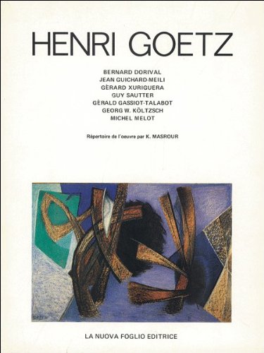 Amazon.com: Henri Goetz. Peintue, pastel, dessin, gravure. 1930-1980 ...