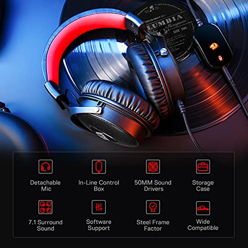 20 Best Red Dragon Headset Of 2024(Reviews & Comparison) - BDR