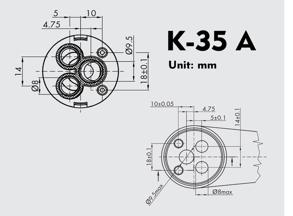 Cartouche 35mm La Torre Kerox - Compatible La Torre Gerber 35mm ...