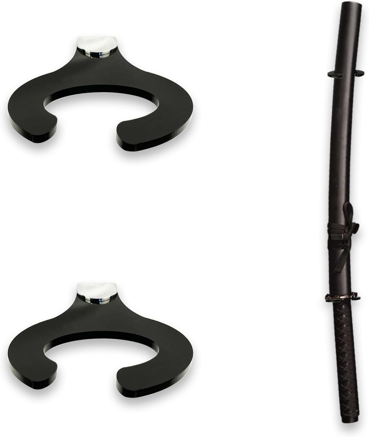 Amazon.com: KAFENDA Sword Wall Mount Plaque Acrylic Medieval Knights ...