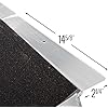 Amazon.com: Silver Spring WCMF-12 Aluminum Multi-Fold Wheelchair Ramp ...
