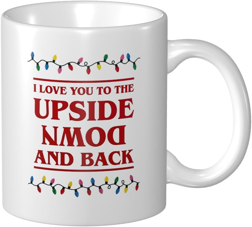 Amazon.com | I Love You To The Upside Down And Back Mug Personalized ...
