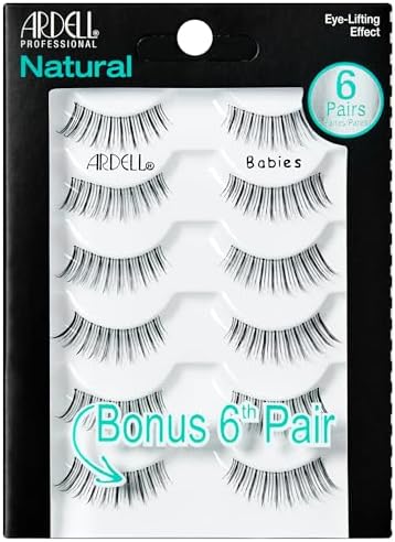 Amazon.com: Ardell False Eyelashes Natural Lashes Babies Black ...