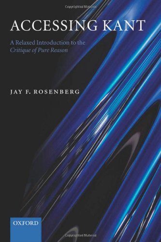 Amazon.com: Accessing Kant: A Relaxed Introduction to the Critique of ...